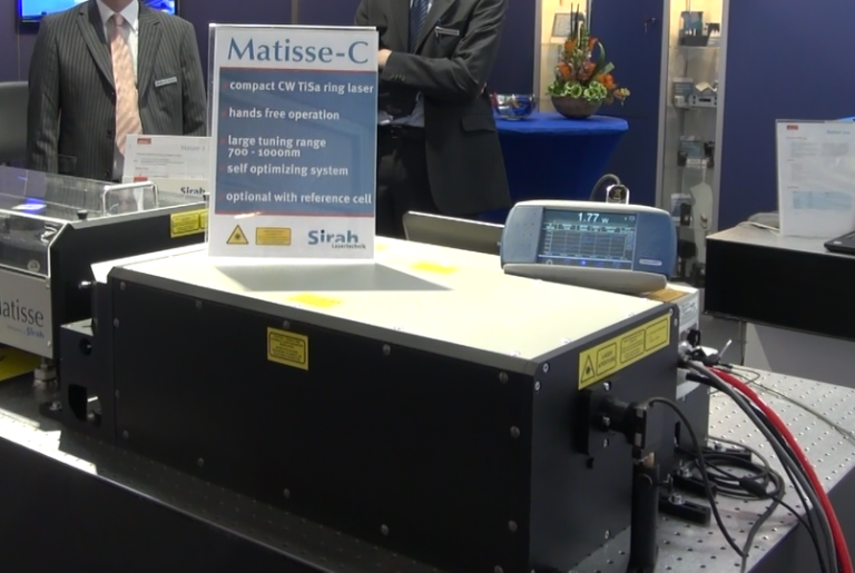 Release of the new compact single-mode TiSa-CW-laser: Matisse C - Sirah Lasertechnik